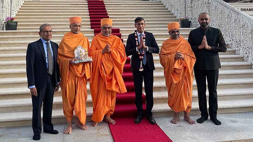 I draw inspiration, comfort from my Hindu faith: UK PM Rishi Sunak at ...