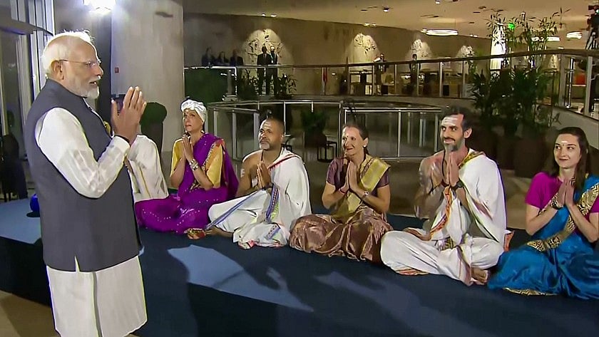 G20: Brazil welcomes Indian PM with Vedic chants