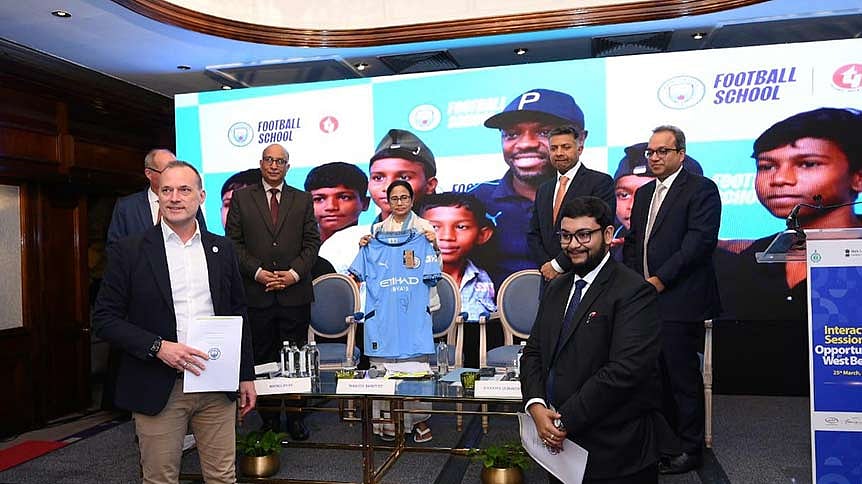 Mamta Banerjee announces new Manchester City football school in Kolkata ...