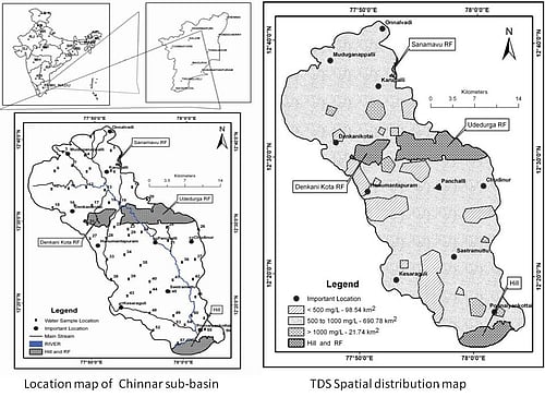 Evaluation of physico-chemical characteristics in groundwater using GIS ...
