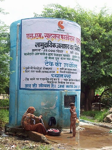 A village becomes water secure