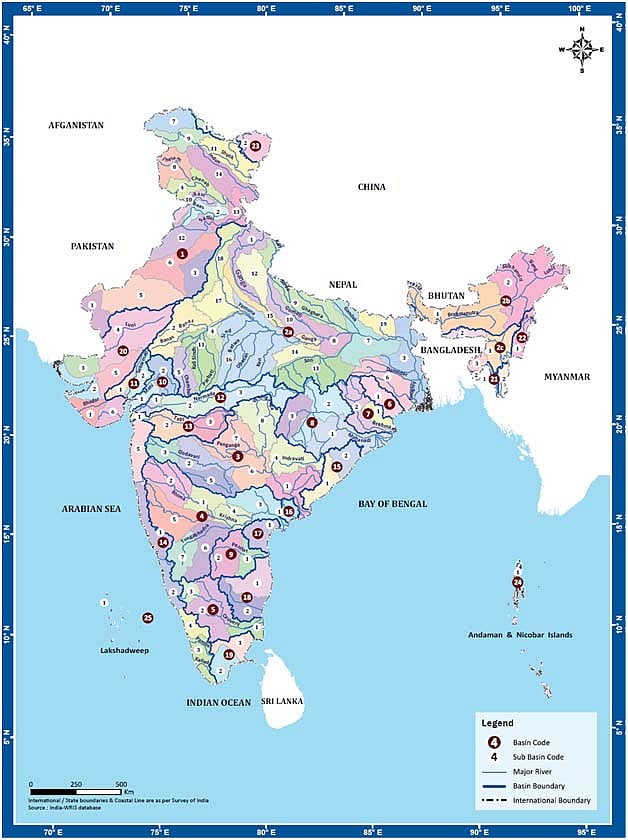 River basin atlas of India – A report by Central Water Commission and ...