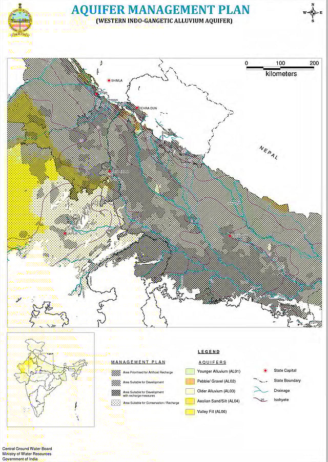 Aquifer systems of India - Atlas compiled by the Central Ground Water ...