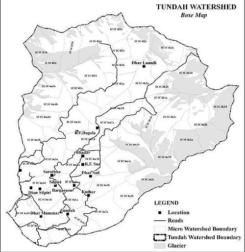 Quantitative geomorphological analysis of a watershed of Ravi river ...
