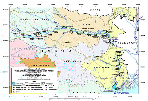 The Ganga - Journey Through National Waterway 1 - IWP
