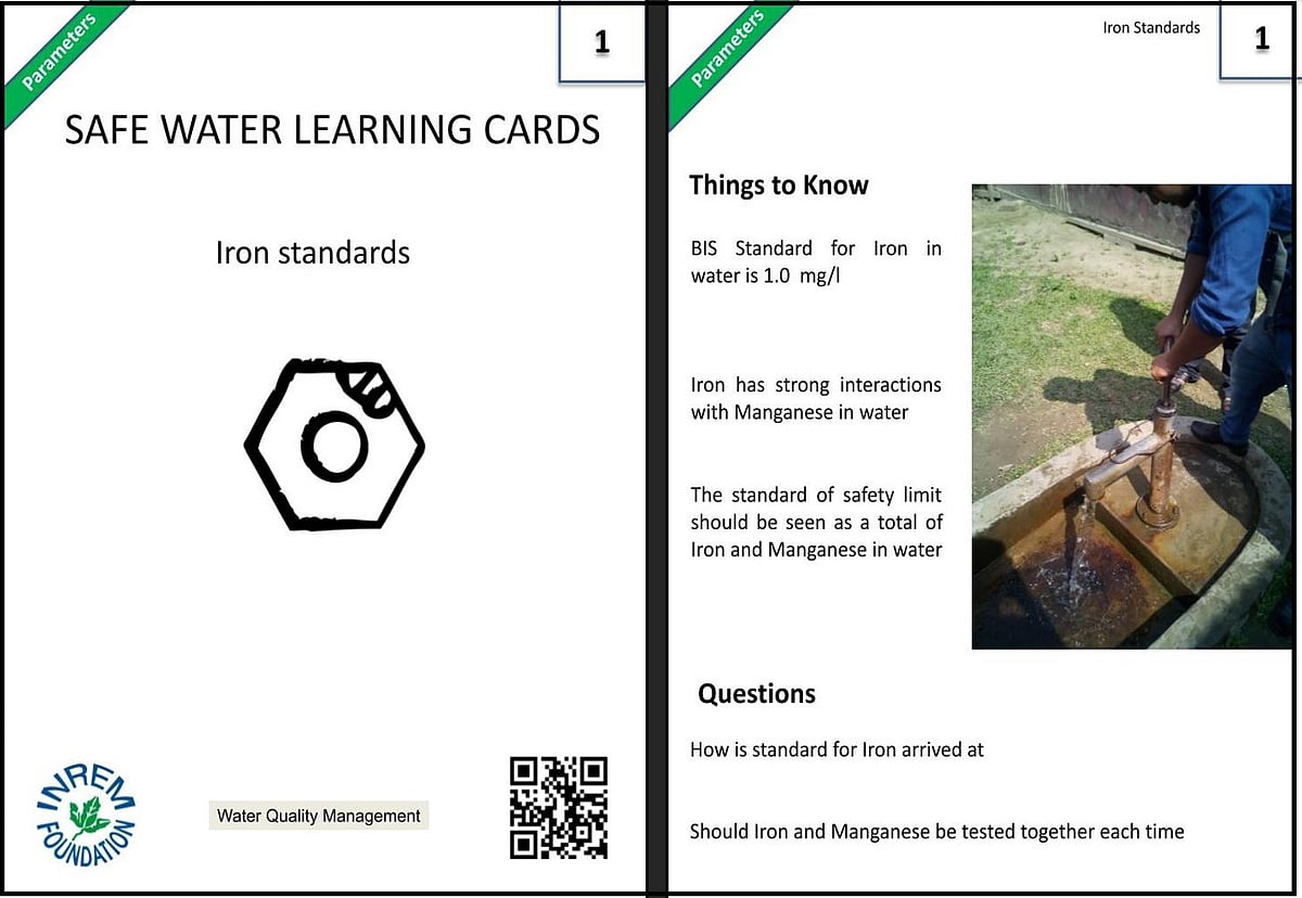 Building content on water quality for scale