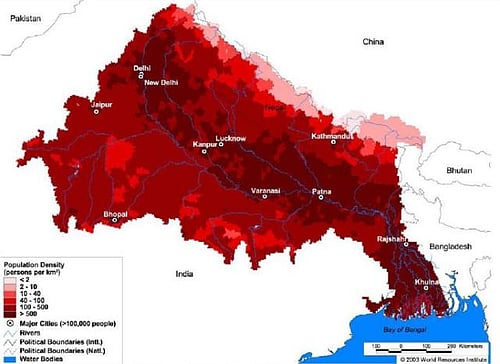 River Ganga- Facts and figures