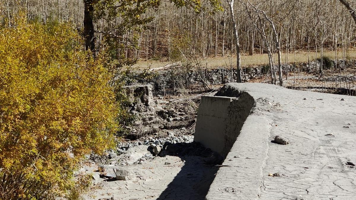 Unsuccessful attempt at visiting Rumbak village after GLOF last year