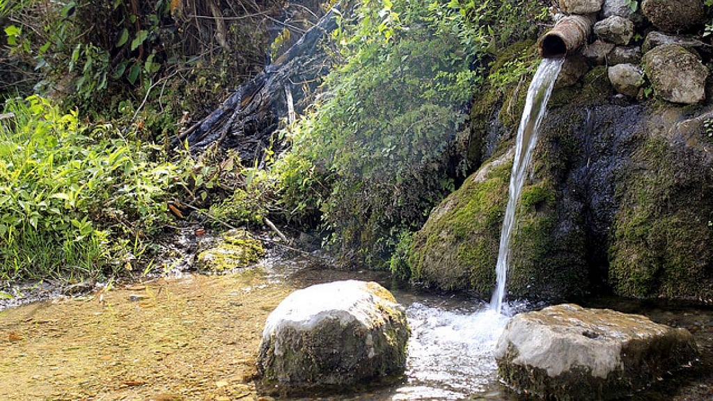 Points of groundwater discharge: Types of springs – A presentation by ...