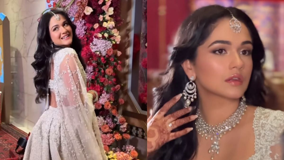 Anjali Merchant Shines in Silver at Ambani's Star-Studded Mangal Utsav