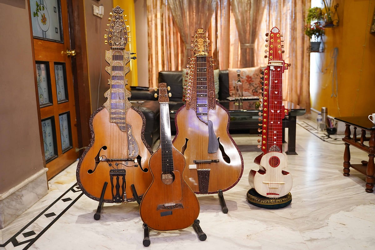 Pandit Debashish Bhattacharya on his musical inventions