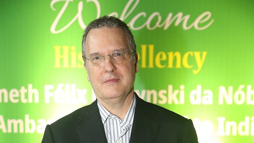 Glimpses from the meet and greet session with Brazil's ambassador