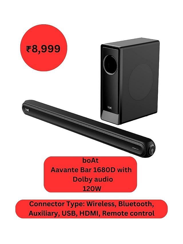 We have shortlisted 5 amazing soundbars that you can get under the Rs ...