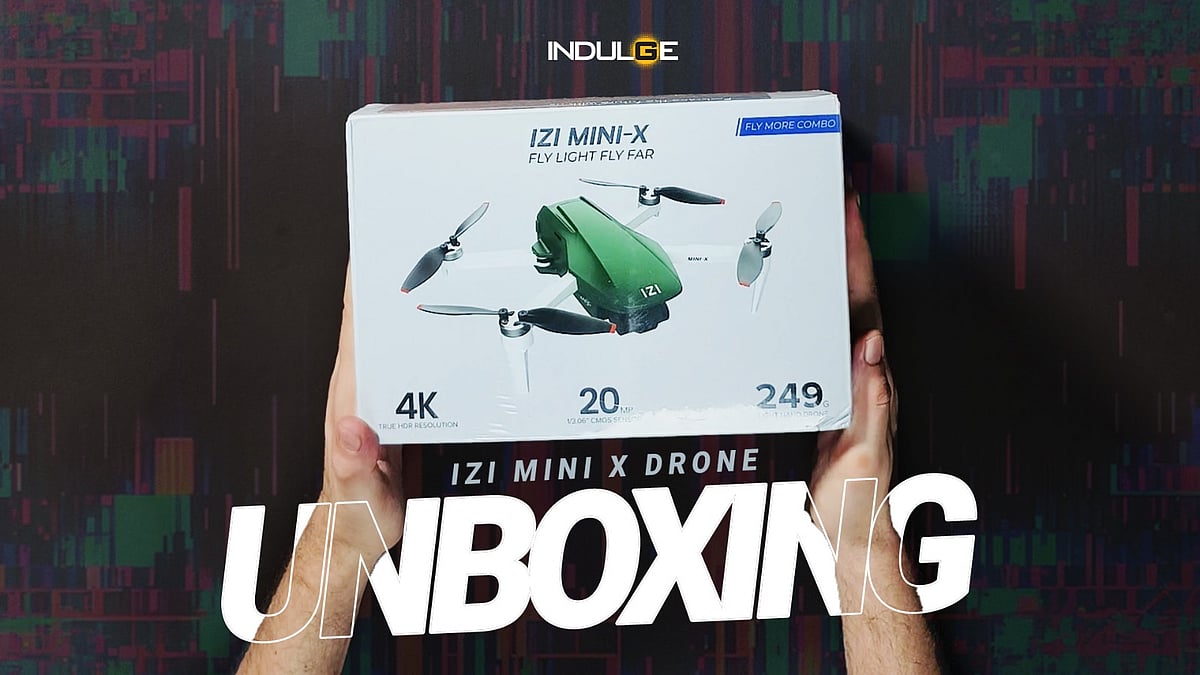 IZI Mini X Drone Unboxing: Indulge gadgets