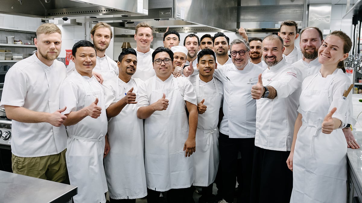 Two Michelin greats collaborate for an exquisite culinary fusion