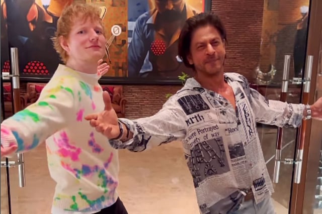 Ed Sheeran's Private Concert for Shah Rukh Khan: A Heartwarming ...