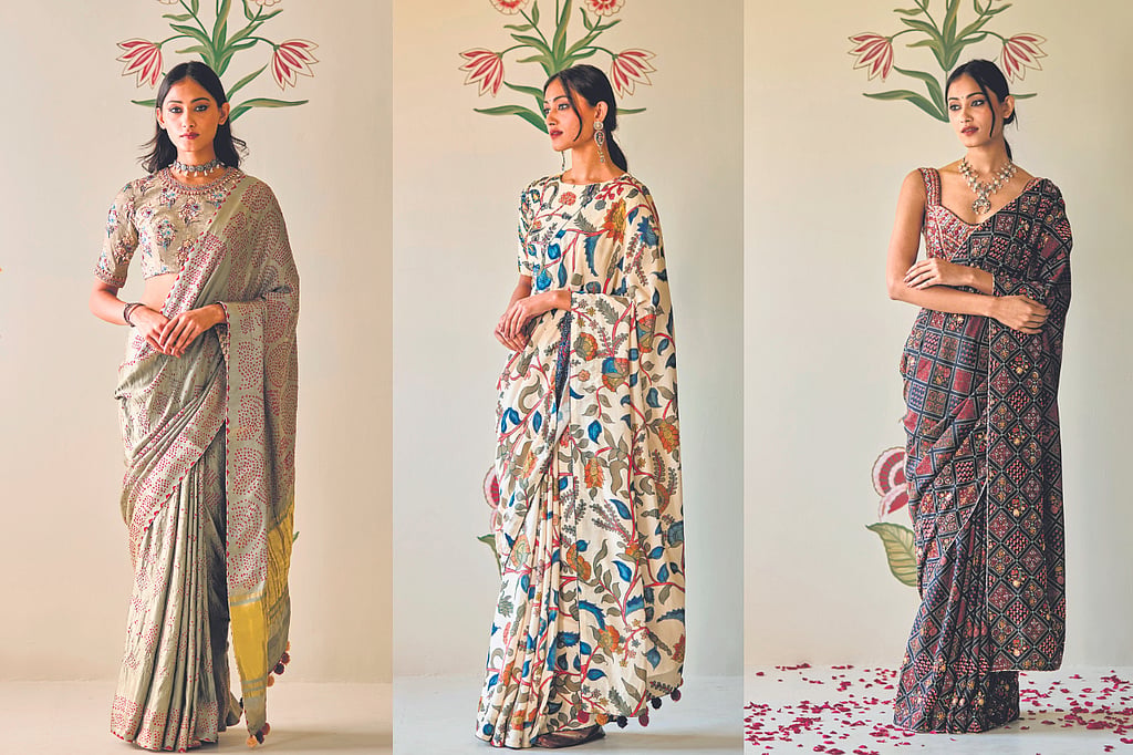 Label Anushree Saree Edit: Blending Traditional Elegance with Modern ...