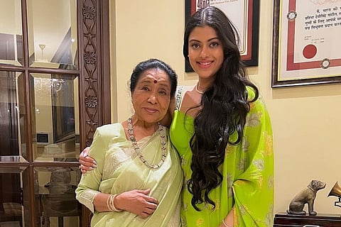 Asha Bhosle's Heartwarming Note as Granddaughter Zanai Bhosle Prepares ...
