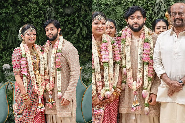 Filmmaker Shankar's daughter Aishwarya ties the knot in a star-studded ...
