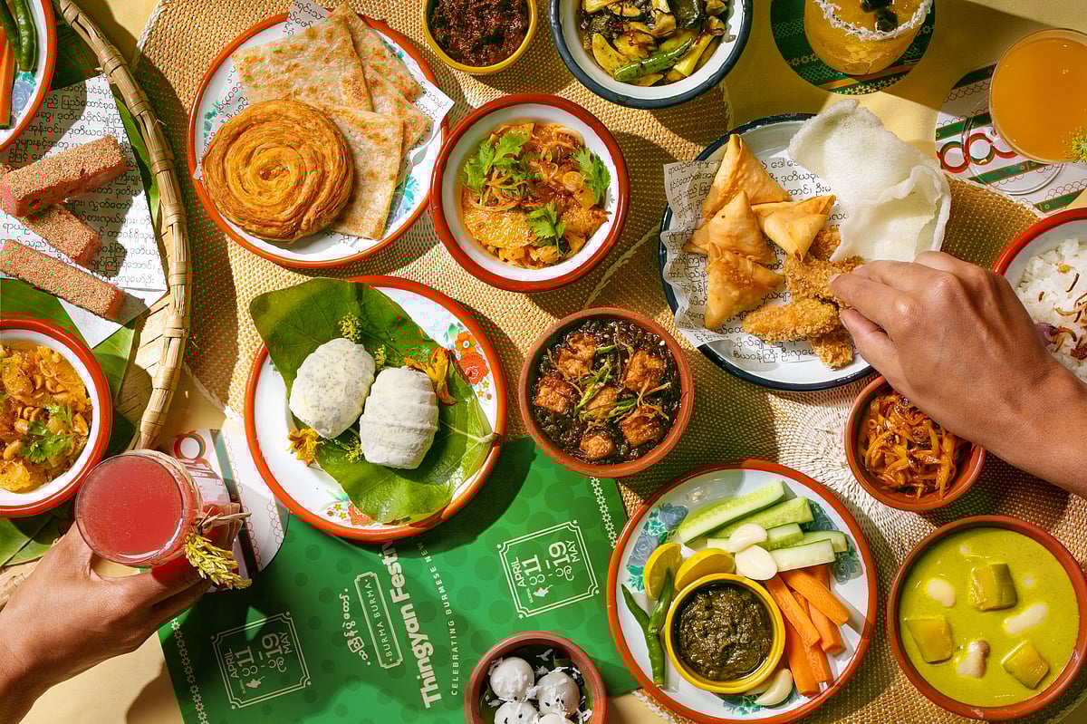 This specialty restaurant rings in the Burmese New Year with a ...