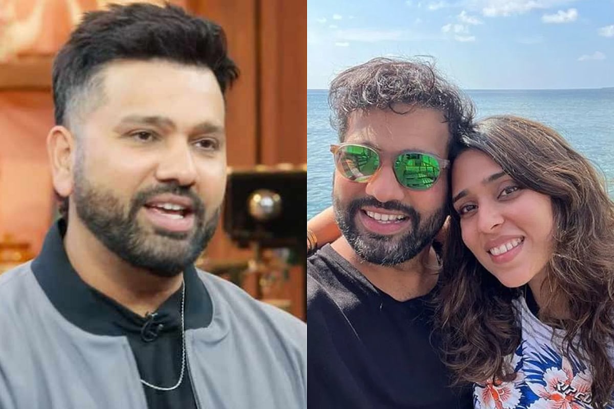 Cricketer Rohit Sharma calls wife Ritika the ‘captain’ of their house