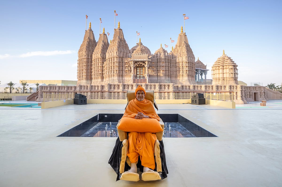 The United Arab Emirates’ capital welcomes its first Hindu temple ...