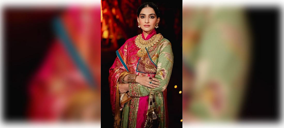Sonam highlights the country’s heritage when she showcases Indian ...