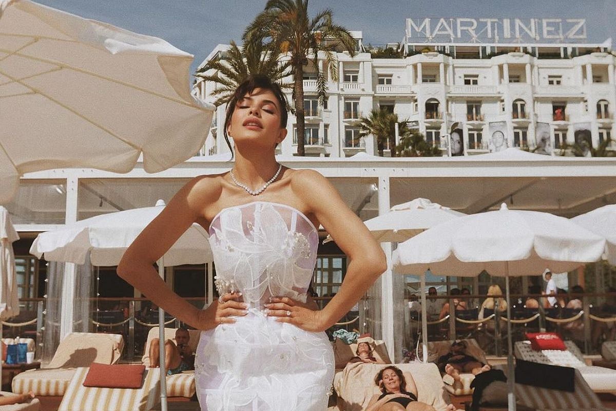 Jacqueline Fernandez stuns at Cannes 2024 in a daring white ensemble