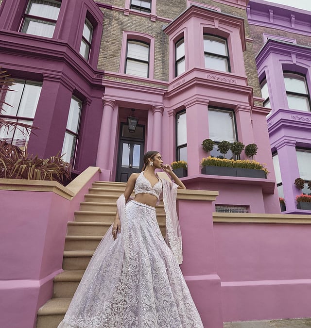 This vibrant new designer wear collection captures the essence of ...