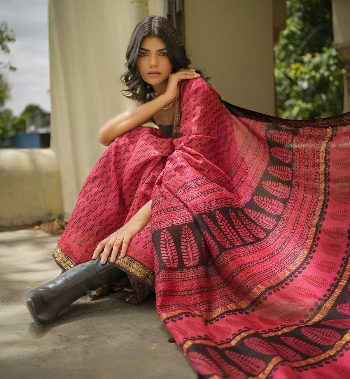 This homegrown sari label’s SS’24 edit is an ode to boho chic ...