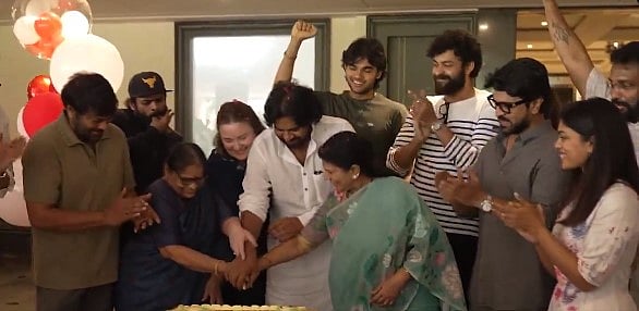 Pawan Kalyan celebrates his political win with Ram Charan, Varun Tej ...