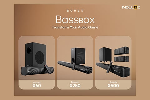 BOULT unveils three new soundbars