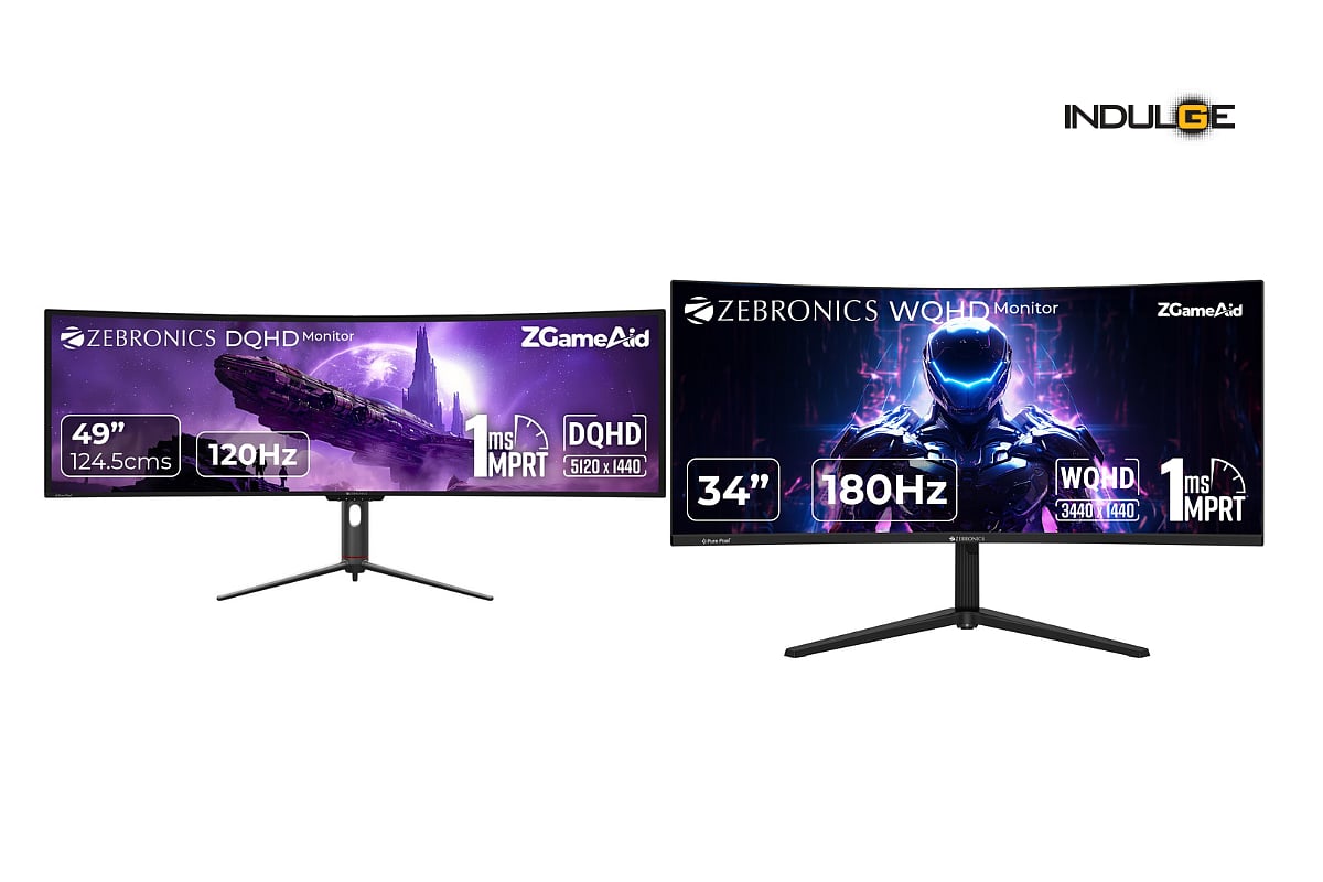 Zebronics unveils new line of curved monitors