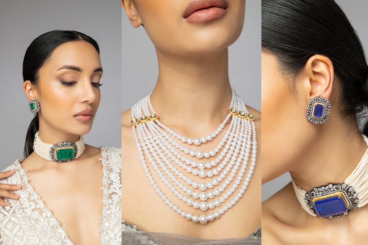 This versatile jewellery collection melds traditional bijoux designs ...