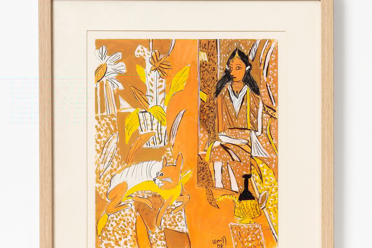 KG Subramanyan's artworks through his 'last decade' are on display in ...