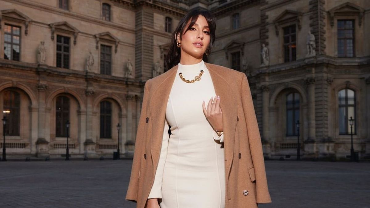 Nora Fatehi stuns in a chic ensemble at Louis Vuitton show during Paris ...