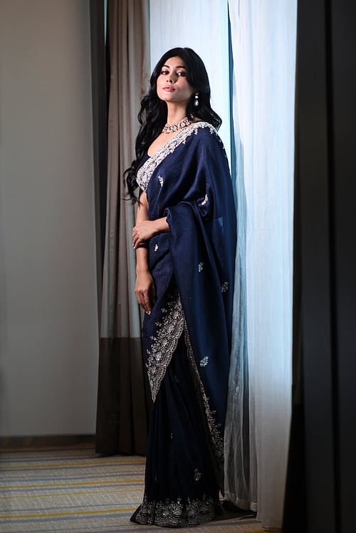 This Durga Puja only five days away, actress Madhurima Basak channels four festive looks