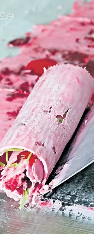 Techie trio turns rolled ice cream aces