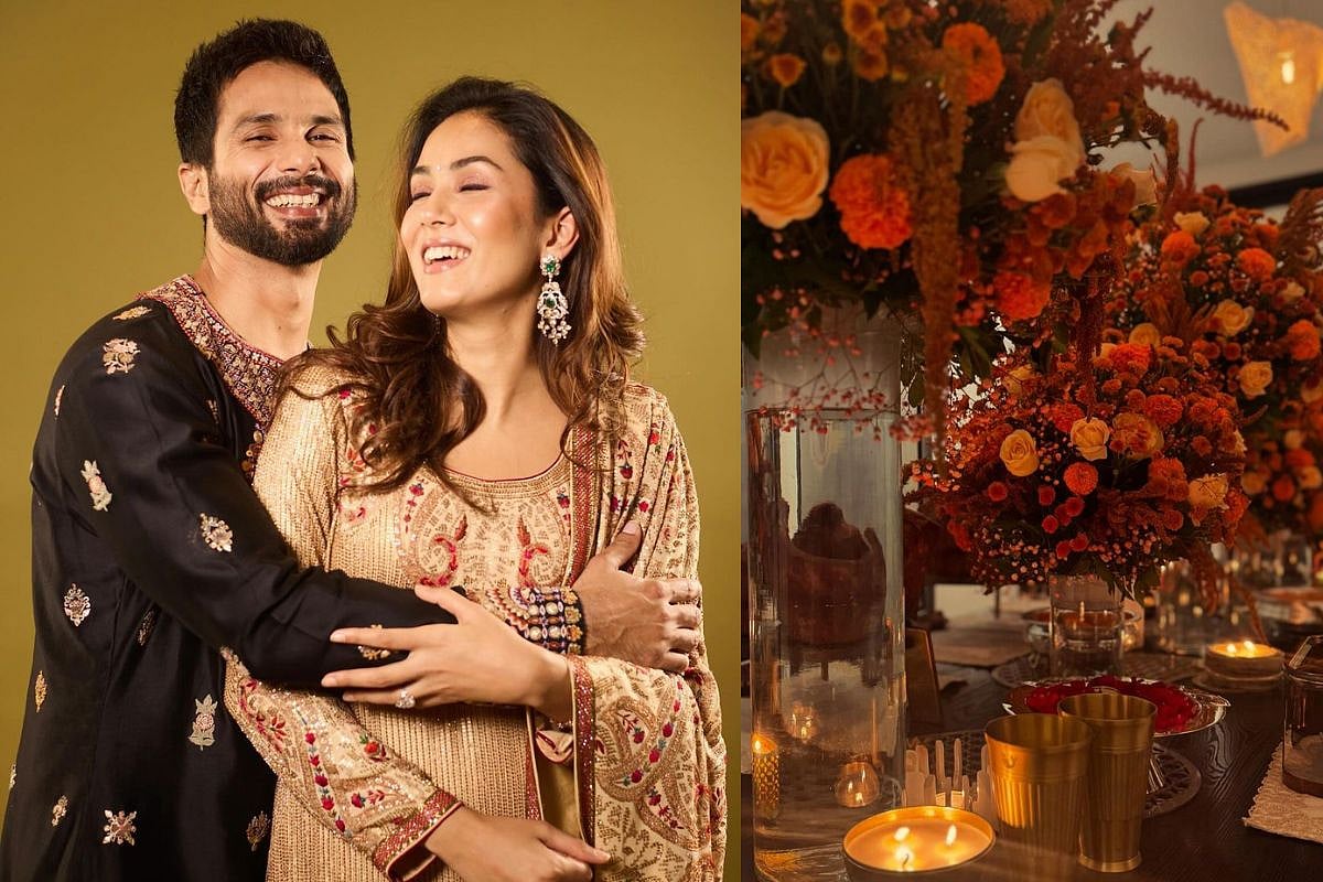 Mira Rajput shares glimpses of stunning Diwali decor at her and Shahid ...
