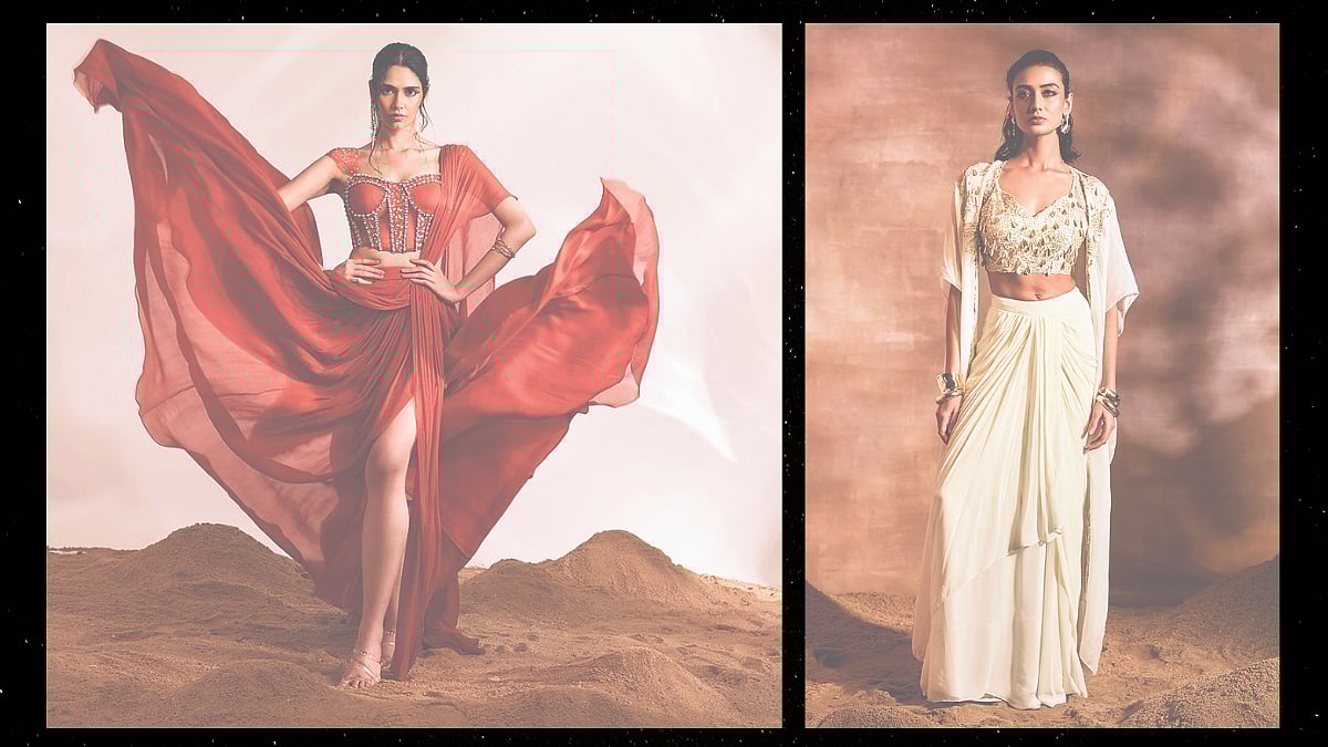 Amaryllis by Divya Aggarwal: Phoenix-Inspired Fashion Celebrating ...