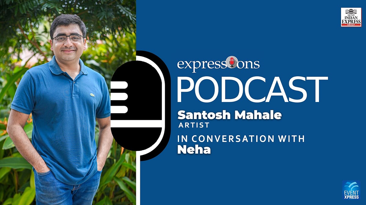 Expressions Podcast Episode 18: Artist Santosh Mahale on how he brings ...