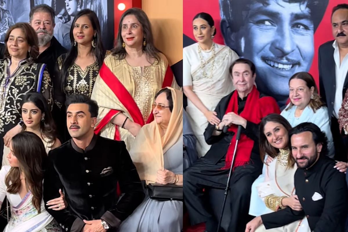 Kapoor dynasty poses for iconic family photo honouring Raj Kapoor’s ...