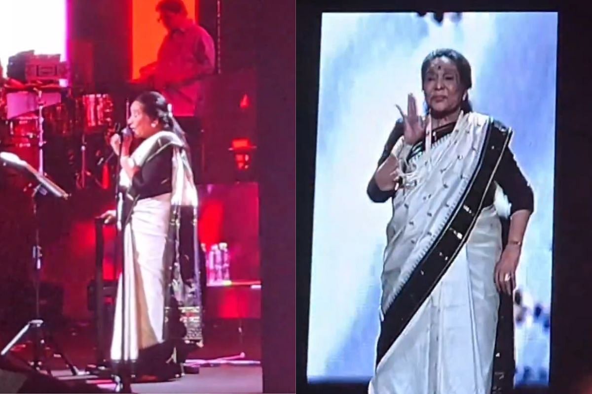 Asha Bhosle wows audiences with her iconic ‘Tauba Tauba’ performance in ...