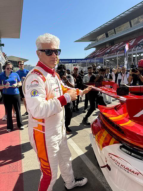 Ajith Kumar shines at the Dubai 24H series, achieves third place in 991 ...