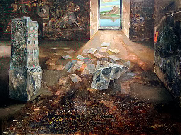 Amitabh Sengupta’s ‘Odyssey’ brings six decades of art to Bikaner House