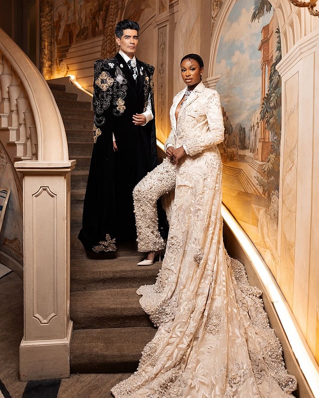 Met Gala 2025 live updates: Coco Jones debuts in a white Manish ...