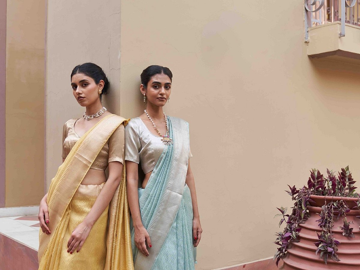 The new drop is inspired by the spirit of summer through six yards of grace