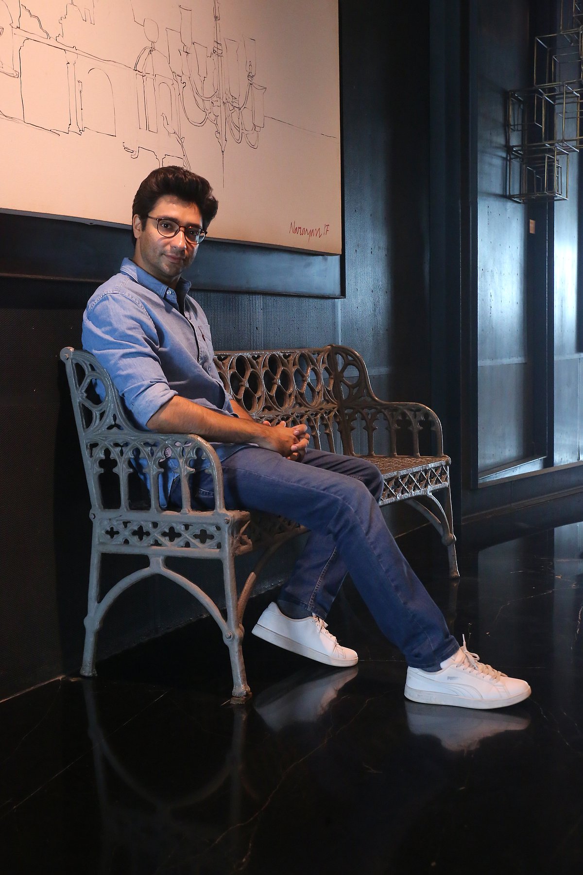 The Eken: Benaras e Bibhishika: actors Anirban Chakrabarti and Gaurav ...