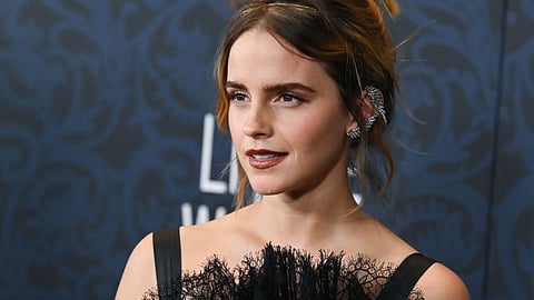 Emma Watson takes the helm at Oxford rowing regatta