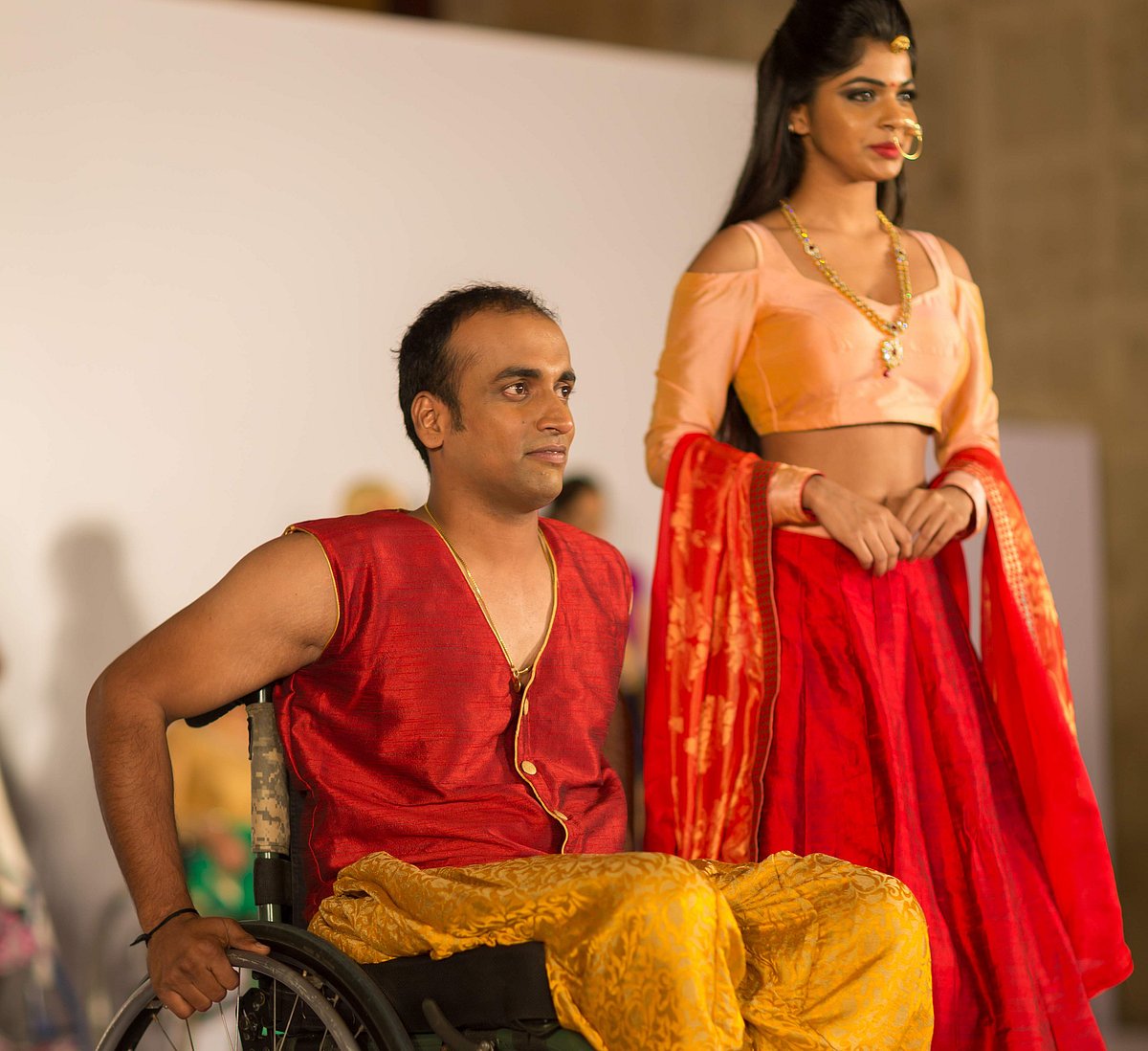 Shalini Vishakan brings adaptive clothing and couture together.